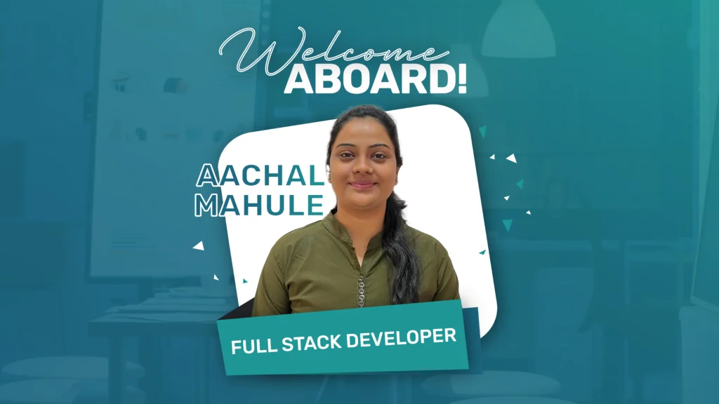 Welcome to Creafinity, Aachal Mahule - Creafinity